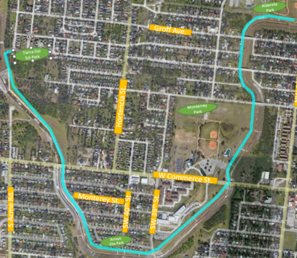 Zarzamora Creek (Alderete to Tierra Del Sol) – Bexar County Capital Improvements Program